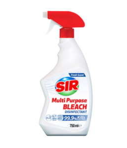SIR Bleach Disinfectant Spray 750ml – King Foods Plus